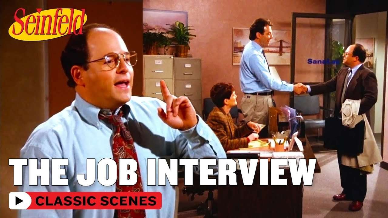 George’s Confusing Job Interview | The Barber | Seinfeld – Bagels.TV